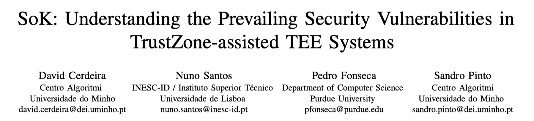 【论文笔记】SoK: Understanding the Prevailing Security Vulnerabilities in ...